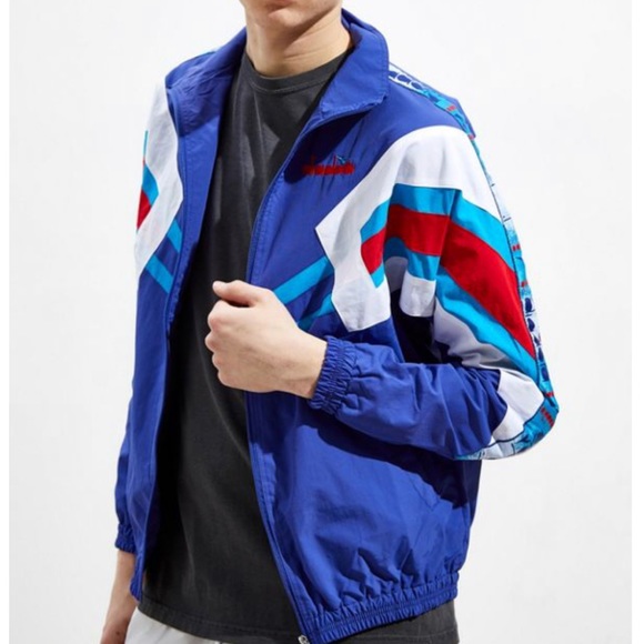 Diadora | Jackets & Coats | Brand New Diadora Mvb Retro Track Jacket ...